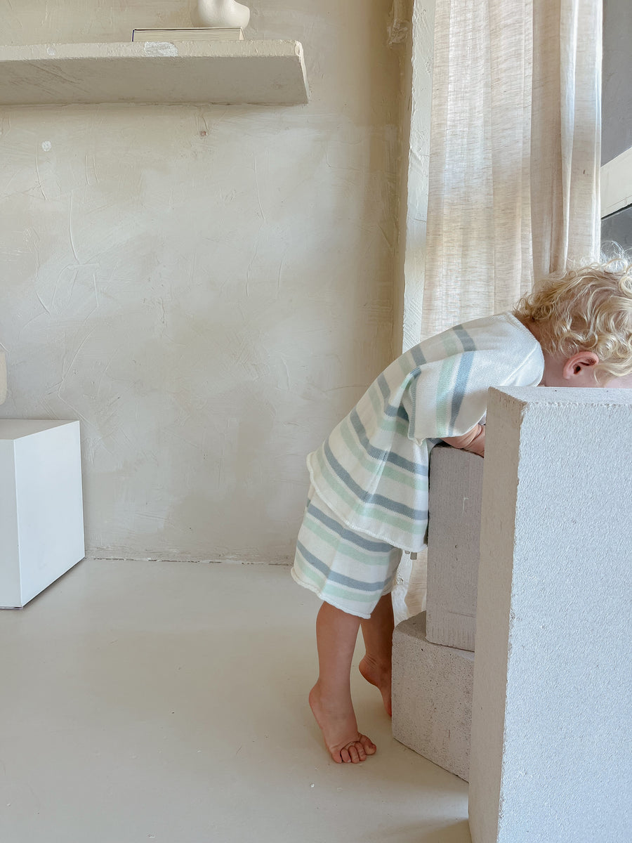 ALMOST PERFECT -Mint Sherbet Knit Short (4Y - PANTS ONLY) – Blossom and ...